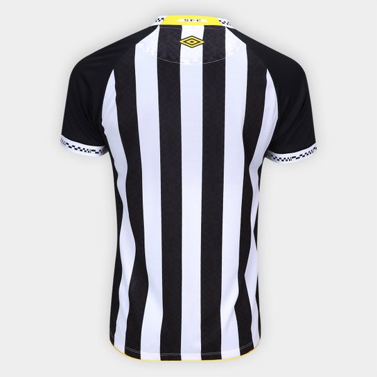 Camisa Santos II 25/26 s/n Jogador Umbro Masculina - Preto+Branco ...