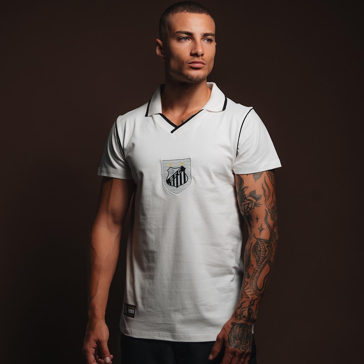 Camisa Santos Retro 2011 Neymar em promoção na Netshoes!