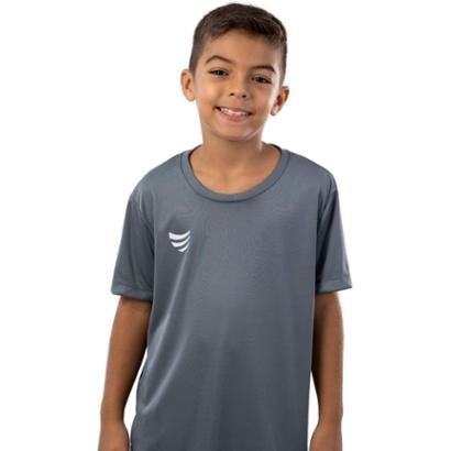 Camisa Super Bolla Raiz Infantojuvenil - Cinza | Netshoes