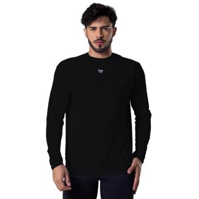 Camisa Super Bolla Térmica UV Masculina - Preto | Netshoes
