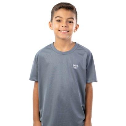 Camisa Super Bolla Trail Infantojuvenil - Cinza | Netshoes