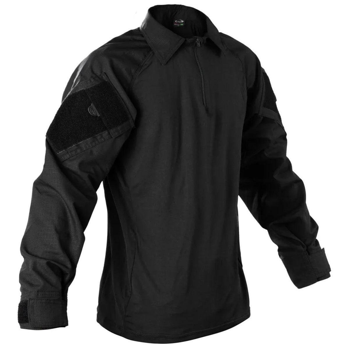 Camisa Tática Fox boy Combat Shirt X Five - Preto/Preto - P - Preto ...