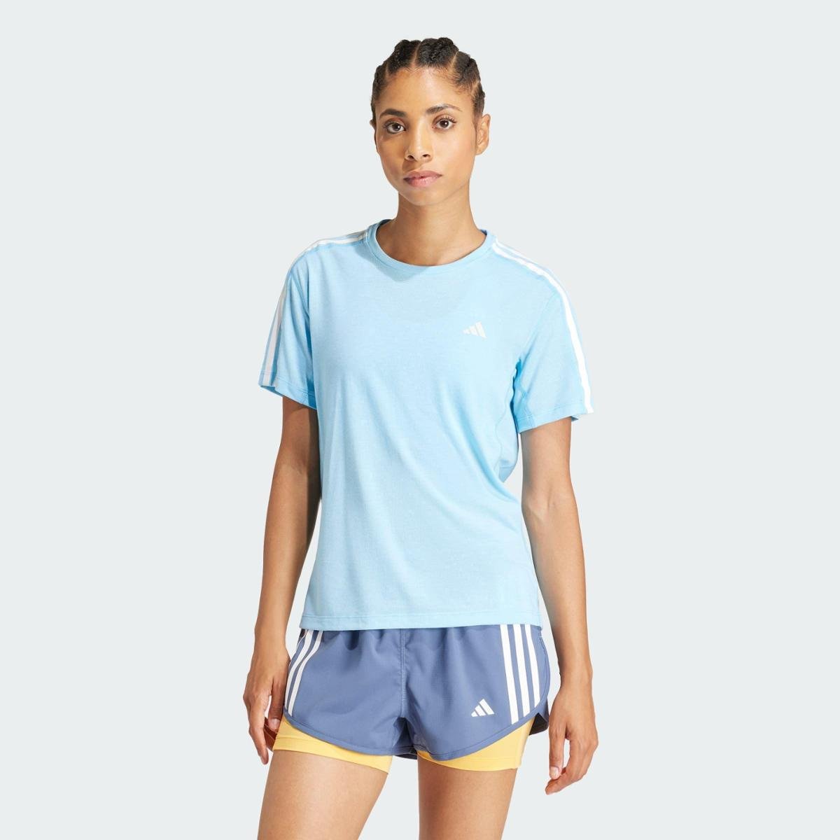 Camiseta Adidas Otr E 3S Tee Feminina - Colorido | Netshoes