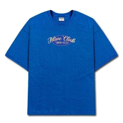 Camiseta Alive Globe Azul Royal - Azul | Netshoes