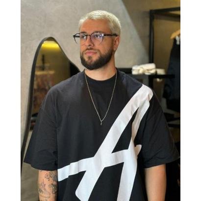 Camiseta Approve Huge Big Logo 7492 Preto - Preto G1 - Preto | Netshoes