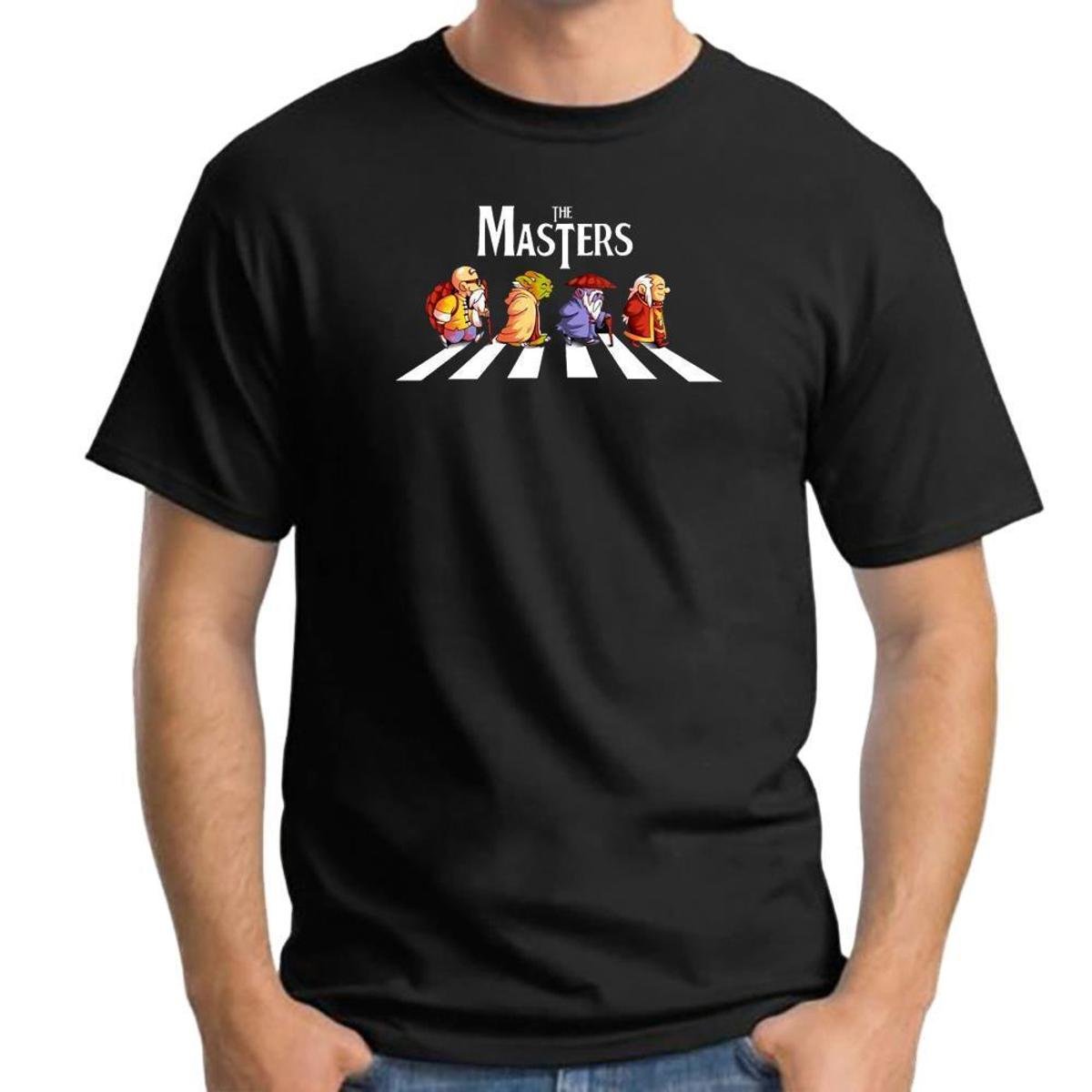 Camiseta Básica Masculina Estampada Moderna Estilo - Preto | Netshoes