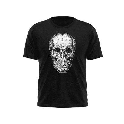 Camiseta Big Skull IX - Preto | Netshoes