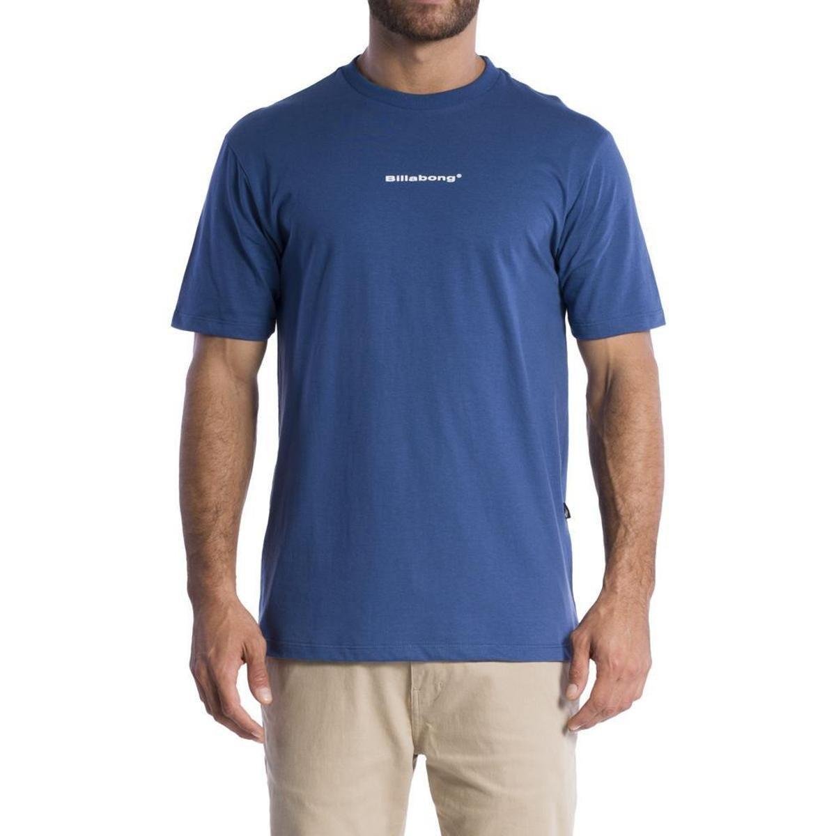 Camiseta Billabong Smitty Plus Size SM24 Masculina - Azul | Netshoes