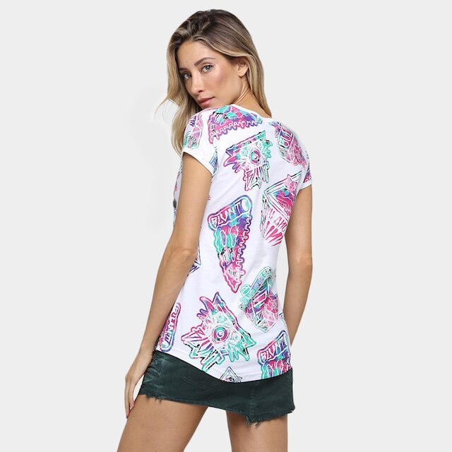 Camiseta Blunt Fxs Tie Dye - Branco | Netshoes