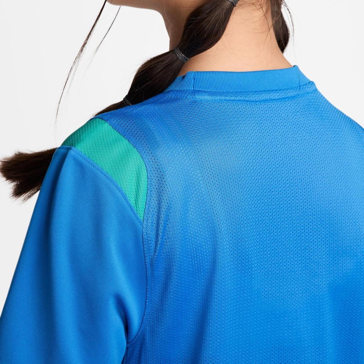 Camiseta Brasil Dri-FIT Nike Academy Pro Infantil - Azul+amarelo | Netshoes