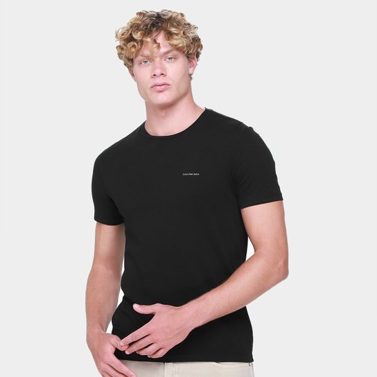 Camiseta Calvin Klein NYC Masculina - Preto | Netshoes