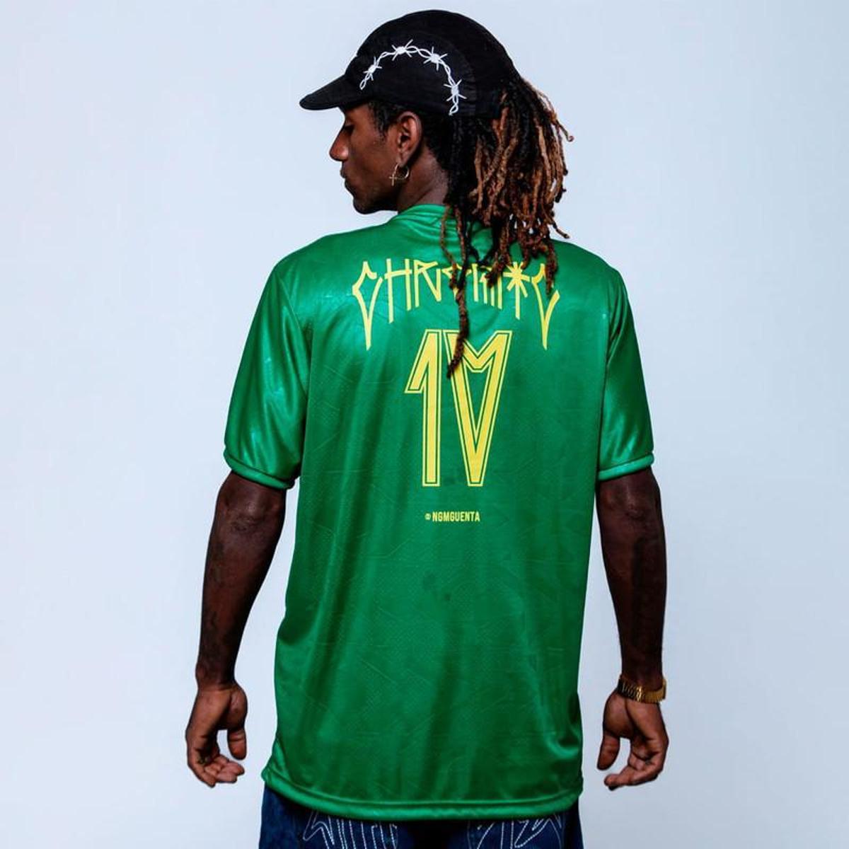 Camiseta Chronic Brasil Copa Amarela Branca Azul Verde - Verde | Netshoes