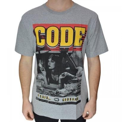Camiseta Code Rest - Cinza | Netshoes