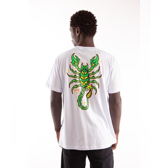 Camiseta Creature Deadly Sand SS - Branco - Branco | Netshoes