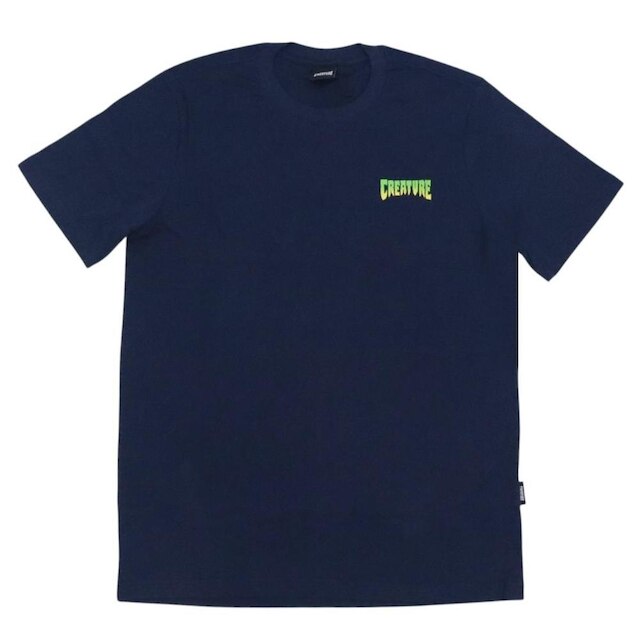 Camiseta Creature Logo Mini - Azul Marinho - Azul | Netshoes