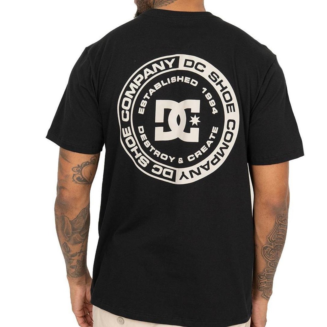Camiseta DC Shoes DC Corpo FB SM26 Masculina - Preto | Netshoes