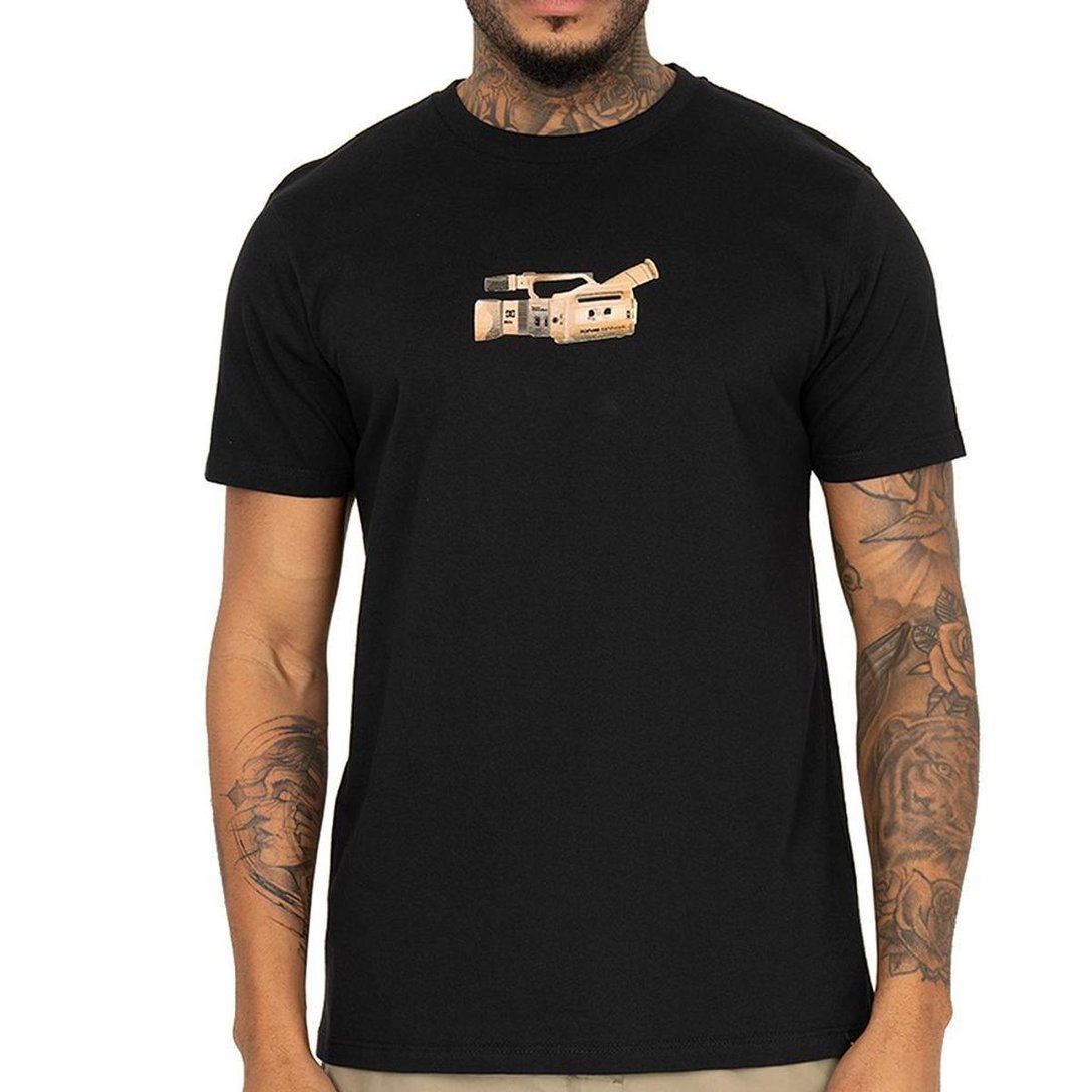Camiseta DC Shoes DC Hand Cam SM26 Masculina - Preto | Netshoes