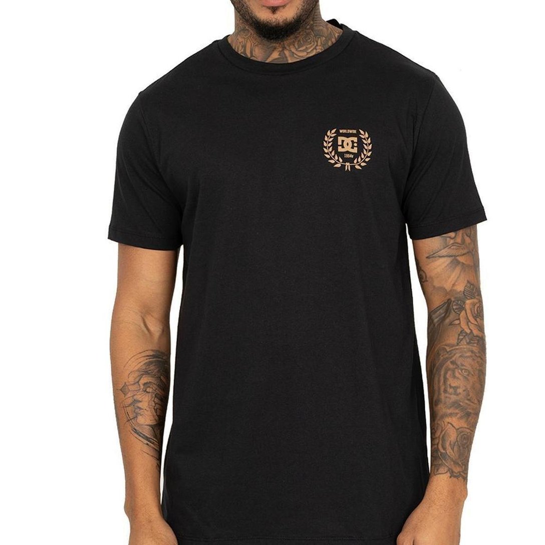 Camiseta DC Shoes Worldwide 94 SM26 Masculina - Preto | Netshoes