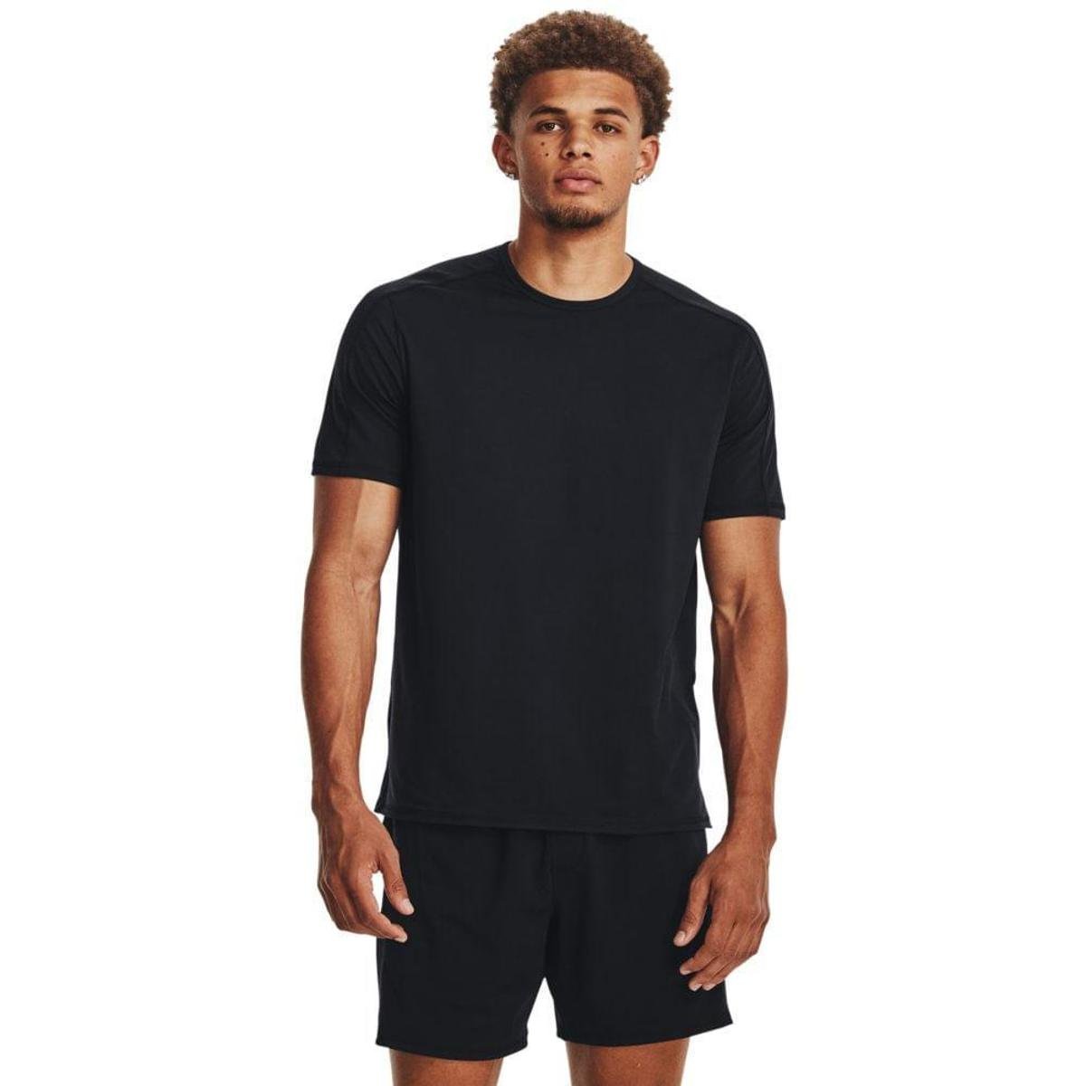 Camiseta de Treino Masculina Under Armour Meridian M Preto - Preto ...