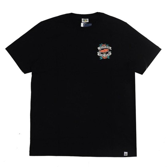 Camiseta Drop Dead Bold Line - Preto - Preto | Netshoes