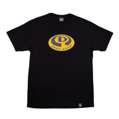Camiseta Drop Dead Manga Curta Logo - Preto | Netshoes