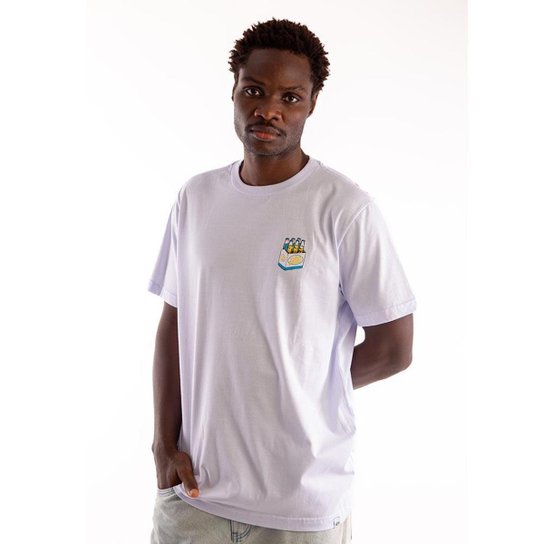 Camiseta Drop Dead Thirst - Branco - Branco | Netshoes