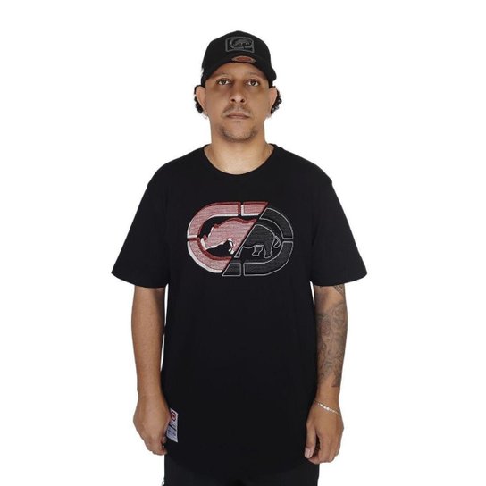 Camiseta Ecko Unltd Logo Simple Brand Masculina - Preto | Netshoes