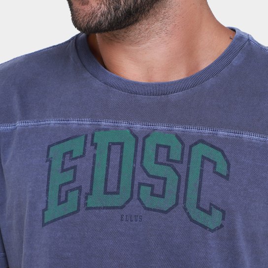 Camiseta Ellus Edsc Classic Masculina - Roxo | Netshoes