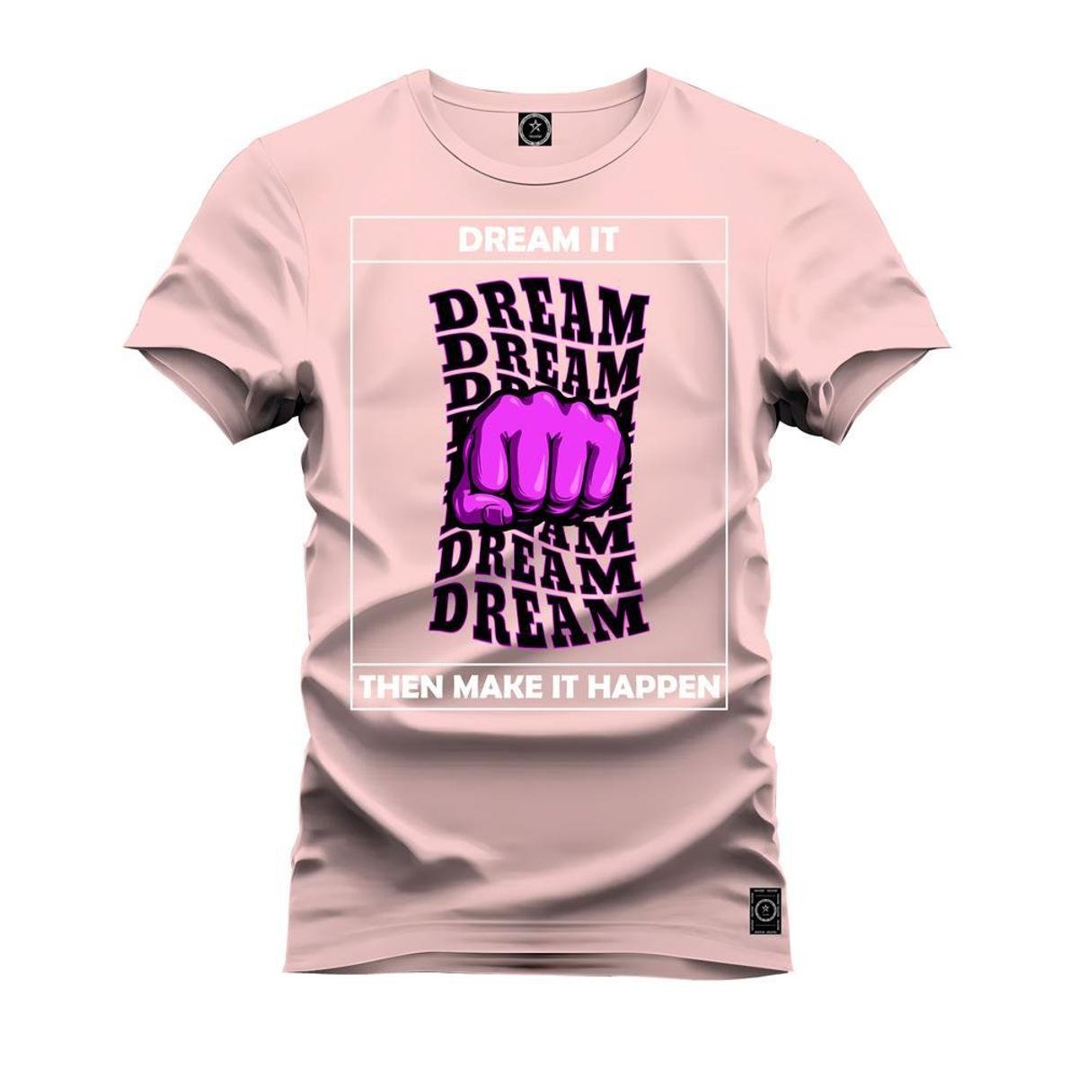 Camiseta Estamapada Algodão T-Shirt Dream Soco - Rosa | Netshoes