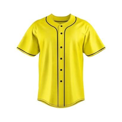 Camiseta Estilo Beisebol Baseball Lisa Com Botoes Premium P Masculina ...
