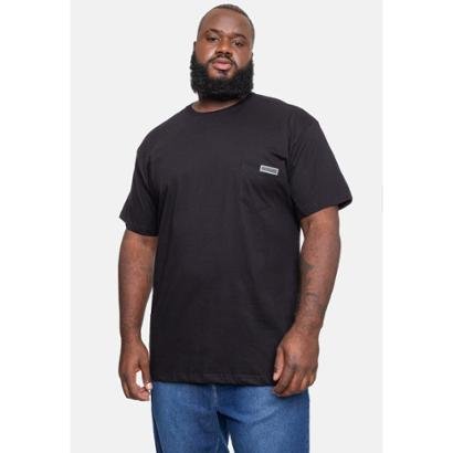 Camiseta Fatal Fashion Basic Plus Size Masculino - Preto | Netshoes