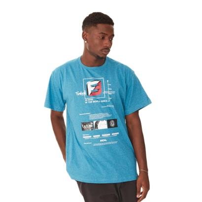 Camiseta Fatal Plus Size Estampada Masculino - Marinho | Netshoes