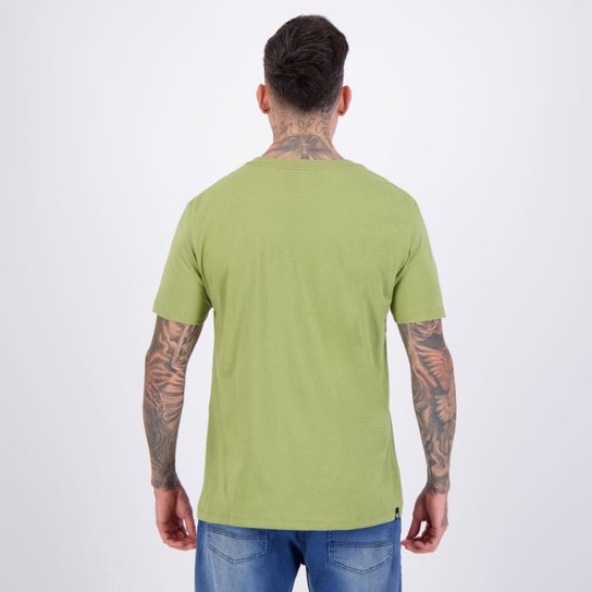 Camiseta Hang Loose Flat Masculina - Verde | Netshoes