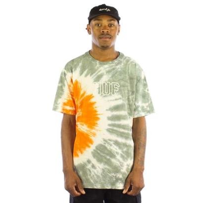 CAMISETA HUF ESP MC SF DYE LARANJA - Bege | Netshoes