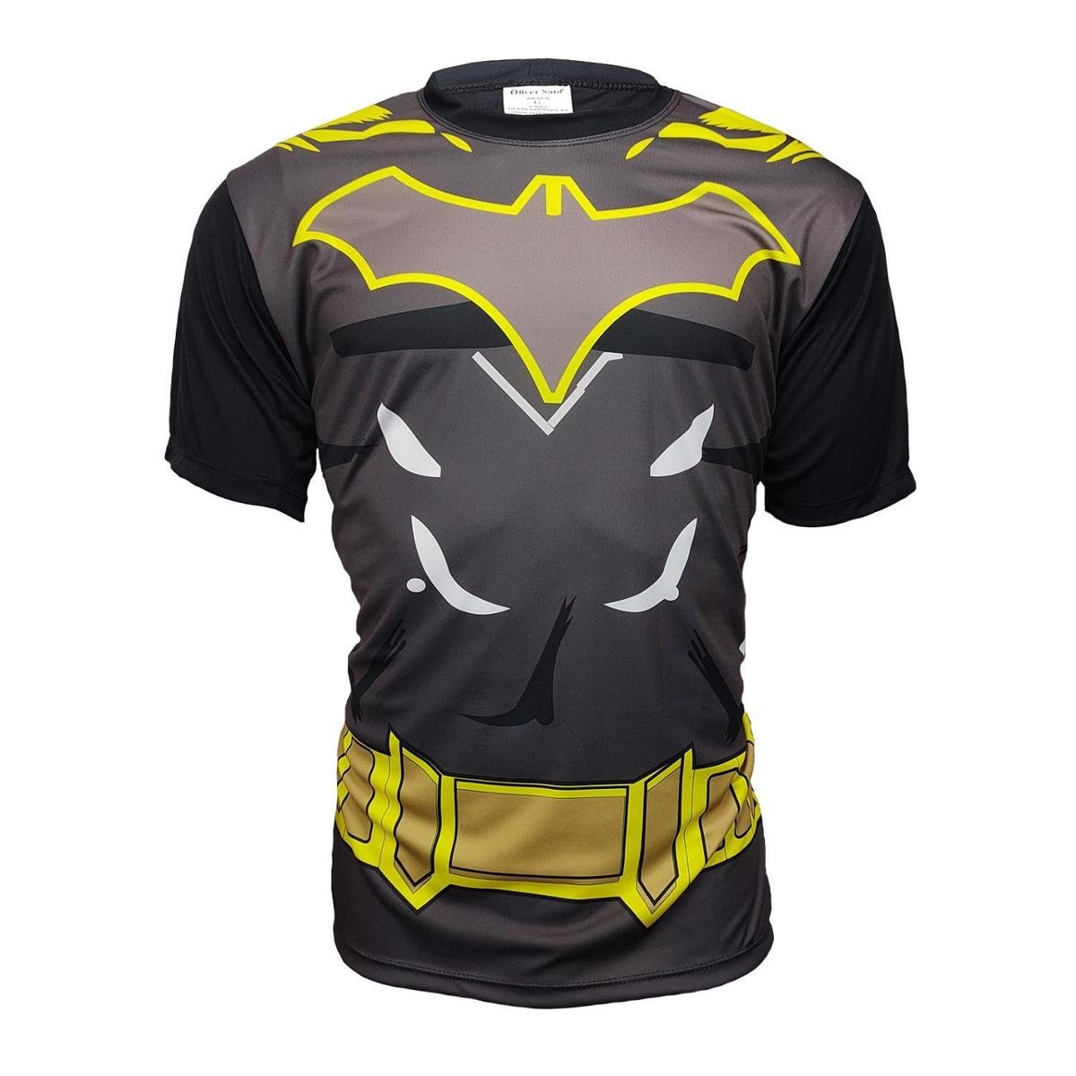 Camiseta Infantil Herois Homem Aranha e Batman Dc Marvel - Preto | Netshoes