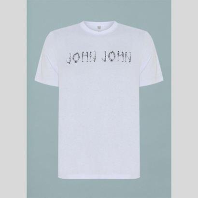 Camiseta John John Skull White Masculina - Cinza | Netshoes
