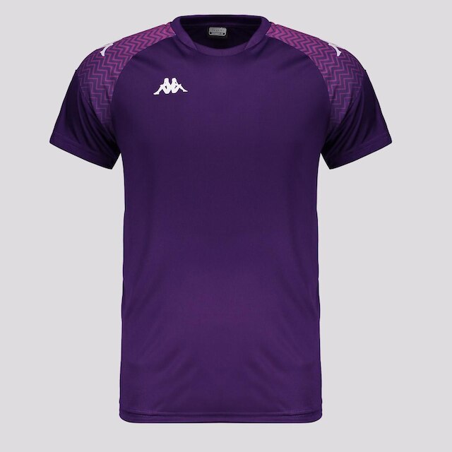 Camiseta Kappa Sammy Masculino - Roxo | Netshoes