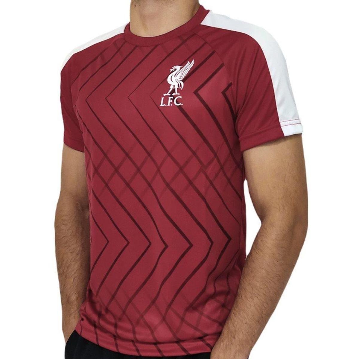 Camiseta Liverpool Warren Masculina - Vermelho | Netshoes