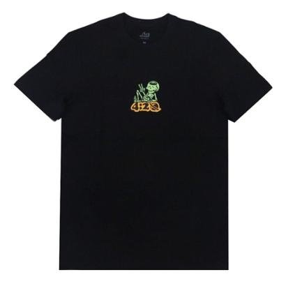 Camiseta Lost Shiny Skull - Preto - Preto | Netshoes