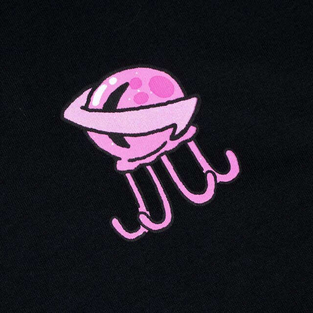 Camiseta Lost X Bob Esponja Octopus Saturn Preto - Preto | Netshoes