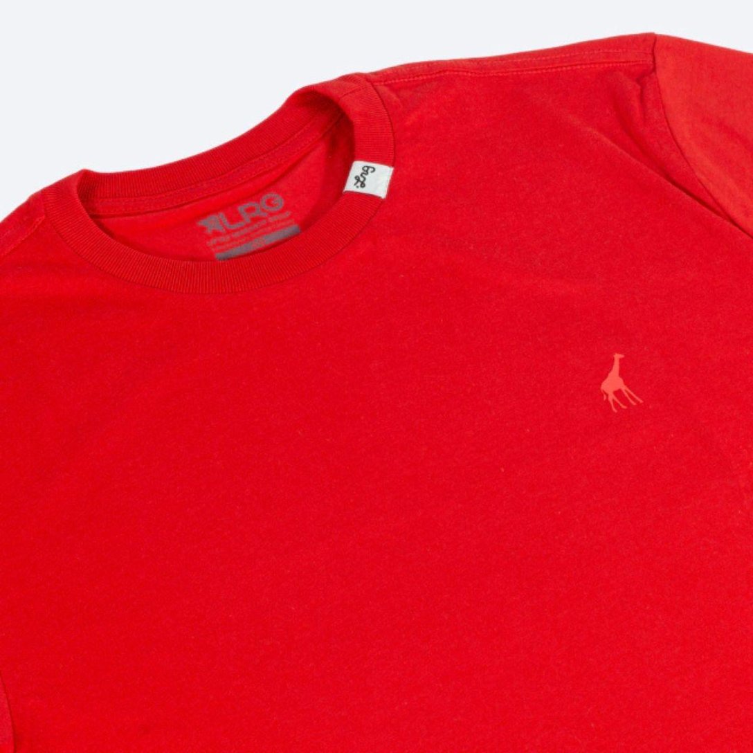 Camiseta Lrg Giraffe Tee Original - Vermelho | Netshoes