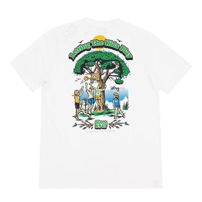 Camiseta LRG Letting The Kids Play - Branco - Branco | Netshoes