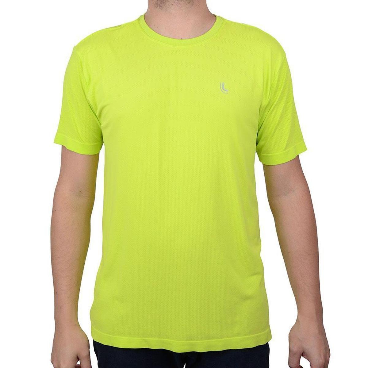 Camiseta Lupo MC Seamless Free Masculina - Verde | Netshoes