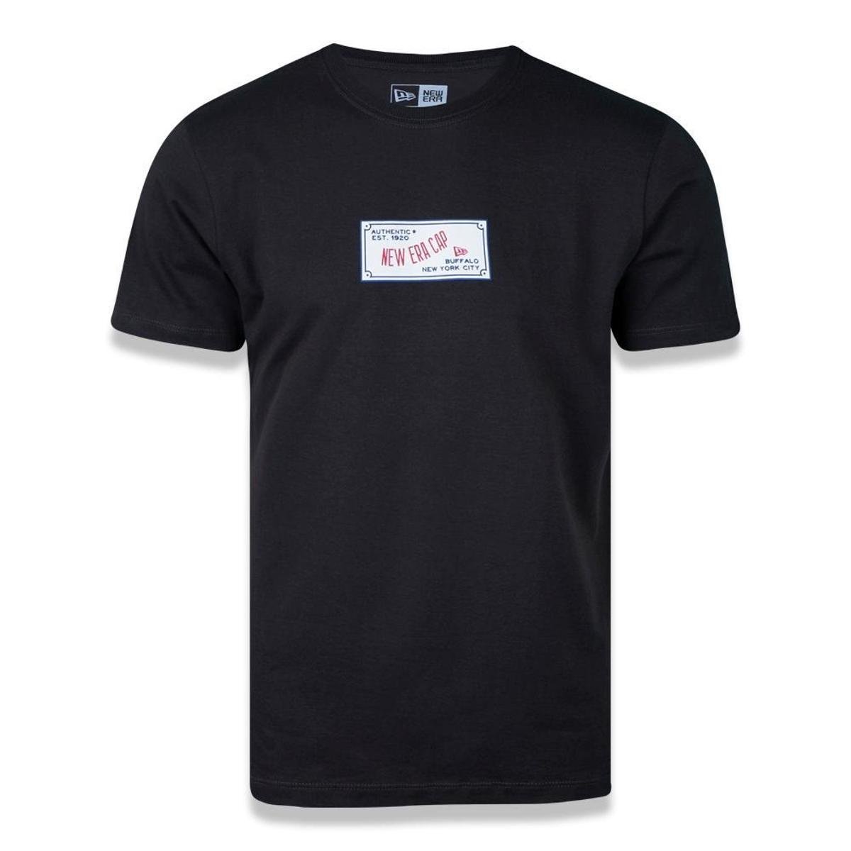 CAMISETA MANGA CURTA HERITAGE OLD LABEL MARROM NEW ERA - Marrom | Netshoes