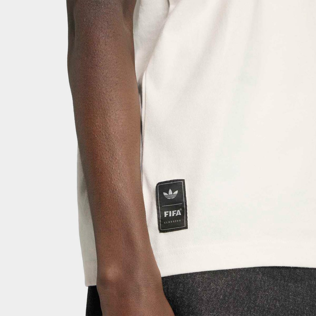 Camiseta Mascote Copa do Mundo 2026 Adidas Masculina - Branco | Netshoes