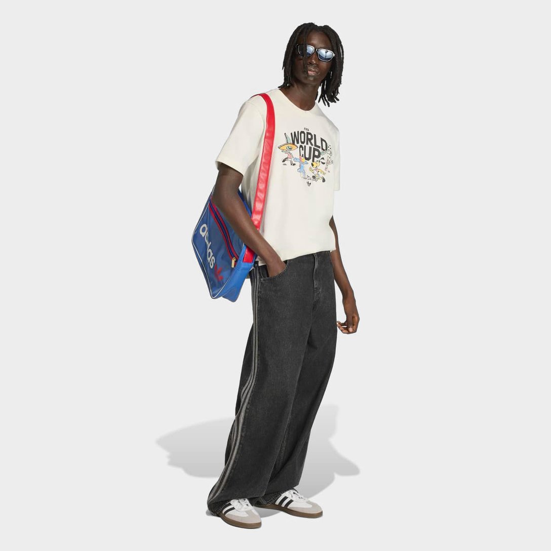 Camiseta Mascote Copa do Mundo 2026 Adidas Masculina - Branco | Netshoes