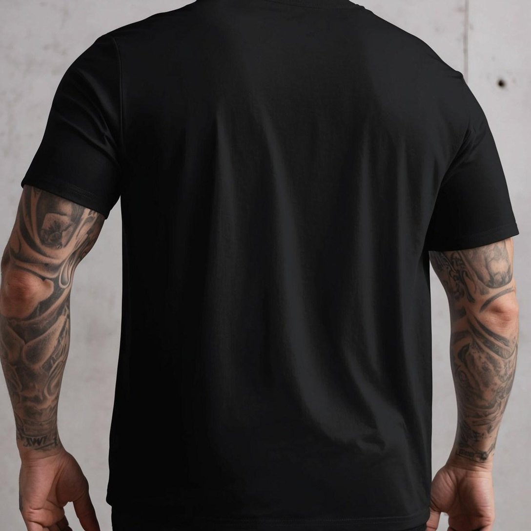 Camiseta Masculina Casual Estampada Algodão California - Preto | Netshoes