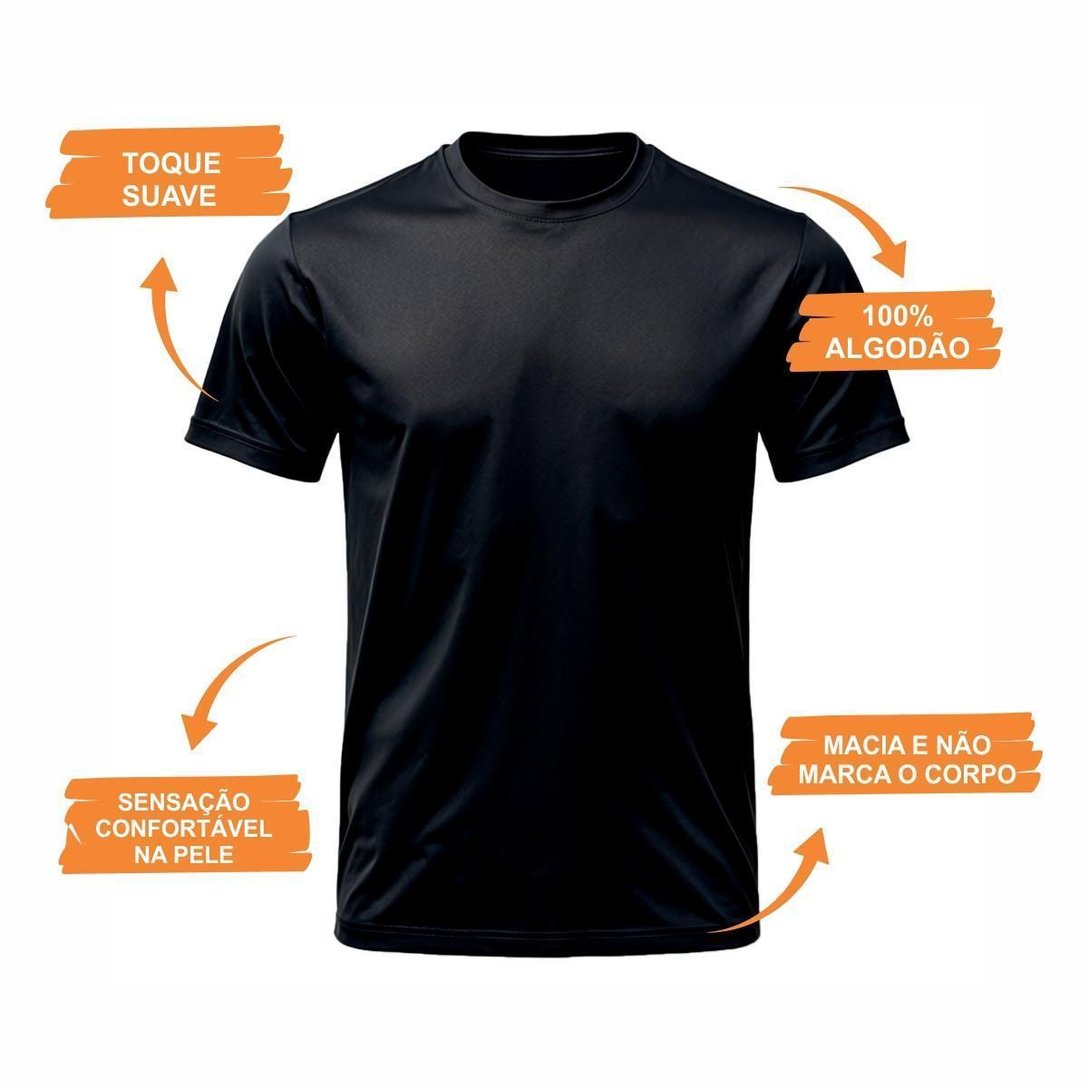 Camiseta Masculina Casual Estampada Algodão California - Preto | Netshoes