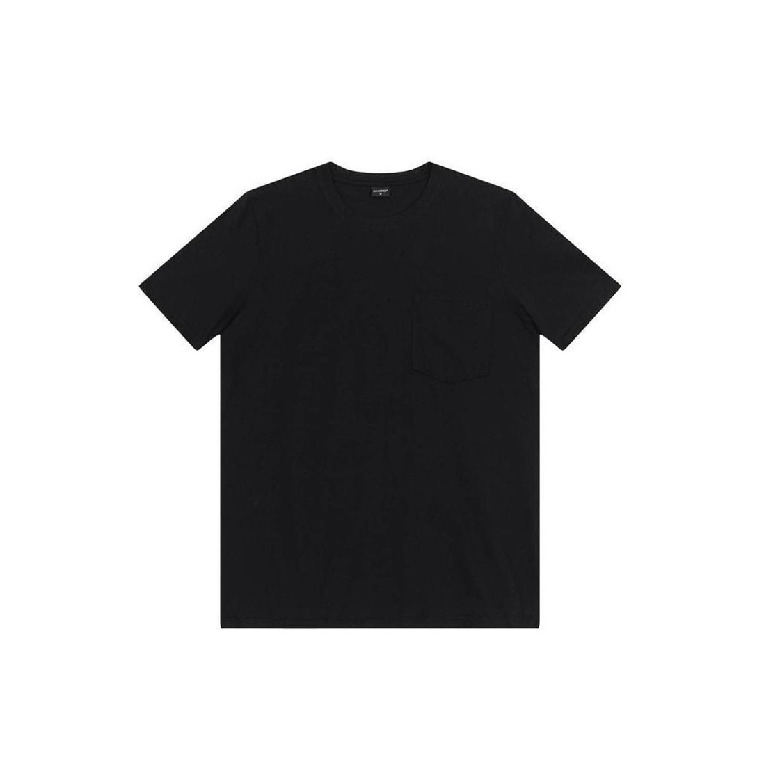 Camiseta Masculina Em Malha Essendi - Preto | Netshoes