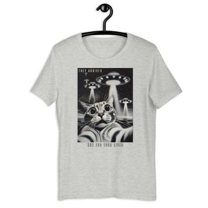 Camiseta Masculina Gato Run - Cinza | Netshoes